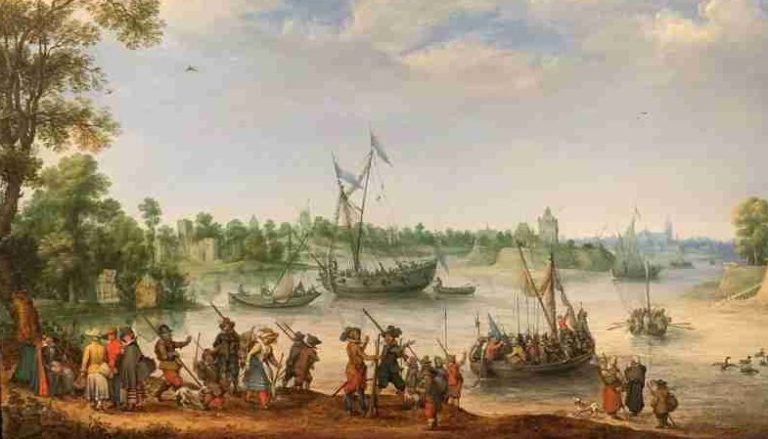 Delfshaven; The First Leg Of The Pilgrim's Voyage To America